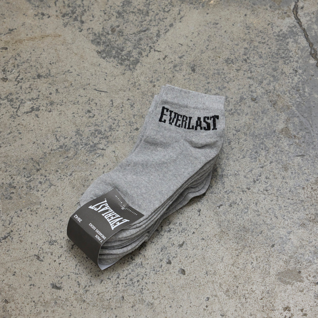 EVERLAST 7-pack Everyday Crew Socks - Grey – EVERLAST® Nordic